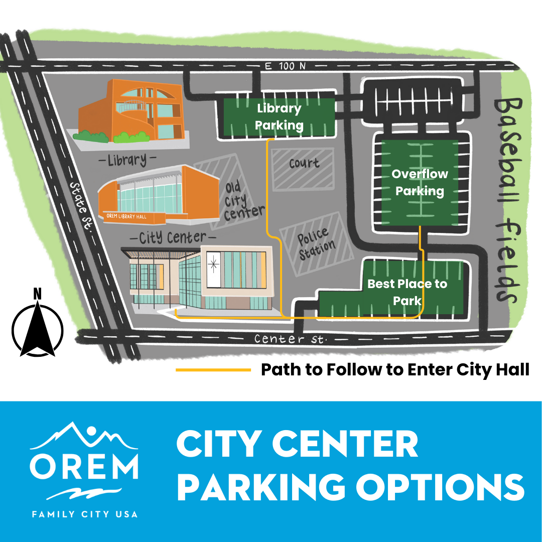 Parking at City Hall – City of Orem